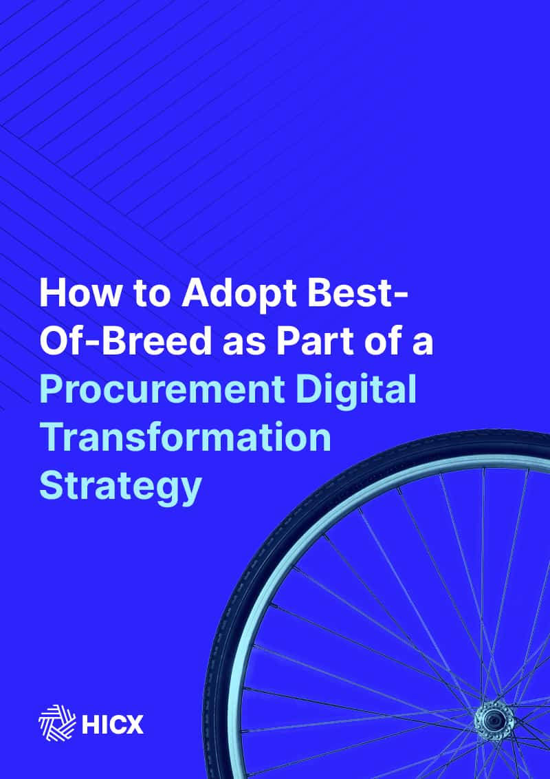 How To Adopt Best-Of-Breed As Part Of A Procurement Digital ...
